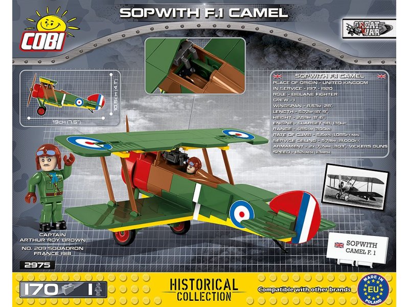 SOPWITH F.1 CAMEL SOPWITH F.1 CAMEL Cobi GmbH 2975