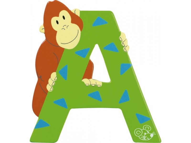 SH Buchstabe A Spielmaus Holz 49404484